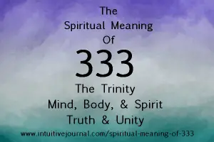 Reasons Why You Are Seeing 333